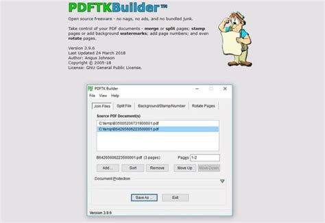 pdftk builder software gratis para editar documentos pdf