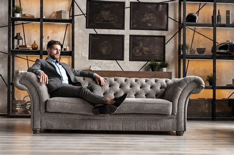 Premium Photo Cool And Handsome Good Looking Young Man In Full Suit