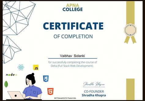 Vaibhav Solanki On Linkedin Mern Fullstackdeveloper Apnacollege