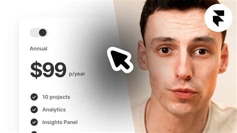 framer tutorial interactive pricing cards youtube