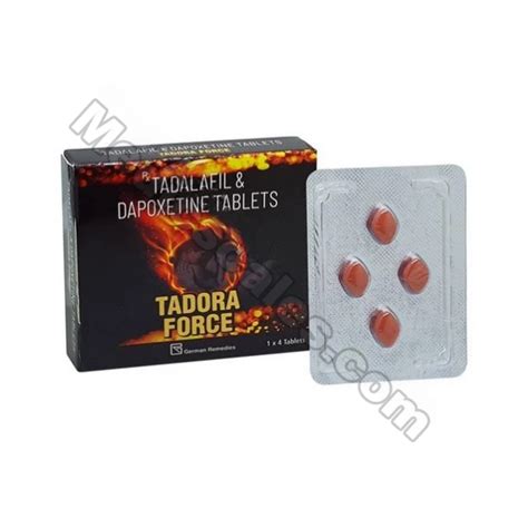 Buy Tadora Force Tadalafildapoxetine 20 Off Medic Scales