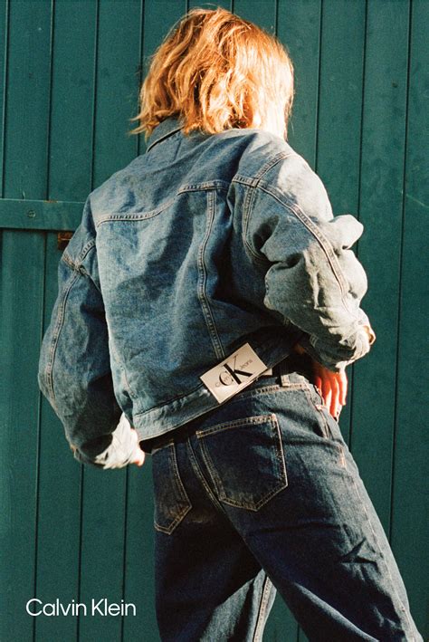 Milly Alcock In Calvin Klein Denim Calvin Klein Designer Jeans
