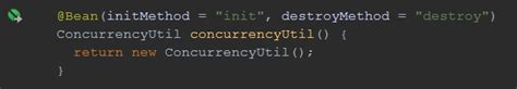 Java Initialization And Release Of Global Resources With Spring