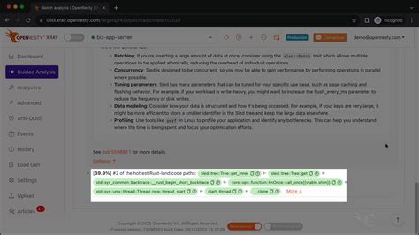 How Cpu Time Is Spent Inside Rusts Sled Library Using Openresty Xray Openresty Official Blog