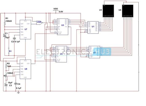 Diploma Frequency Counter Circuit