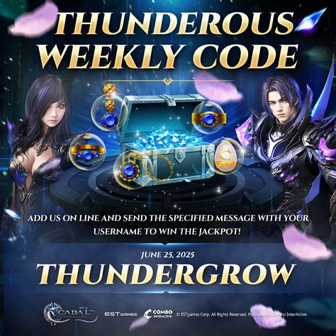 ⚡⚔️ Weekly Code Of Week 4 Cabal Infinite Combo En Facebook