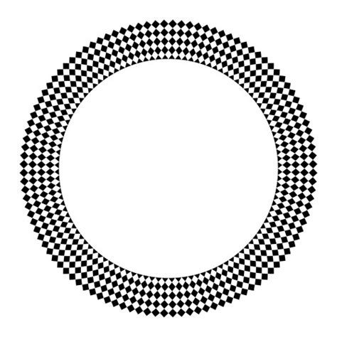 Radial Pattern For Circle Frame Royalty Free Vector Image