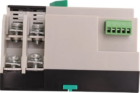 63a Din Rail Solar Ats 2 Pole 220v Automatic Transfer Switch Compact Din Mounted Solar Pv