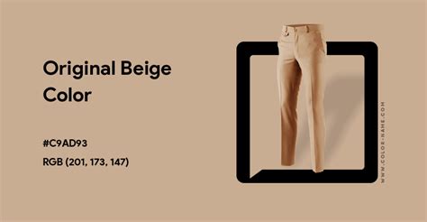 Original Beige Color Hex Code Is C9AD93