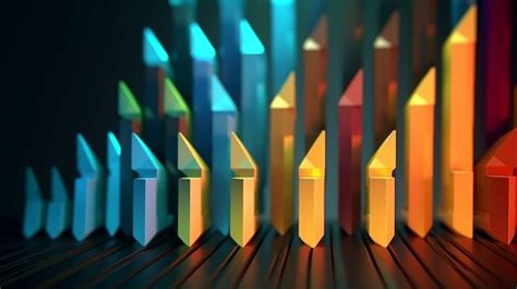 Premium Ai Image Chain Of Arrows Blocks Consistency And Focus