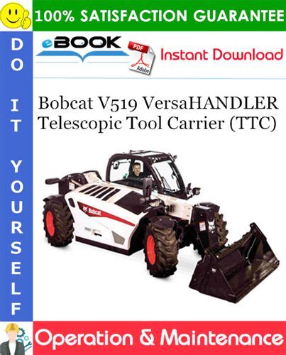 Bobcat V519 VersaHANDLER Telescopic Tool Carrier Manual