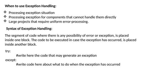 Exception Handlingpptxnn H Ppt