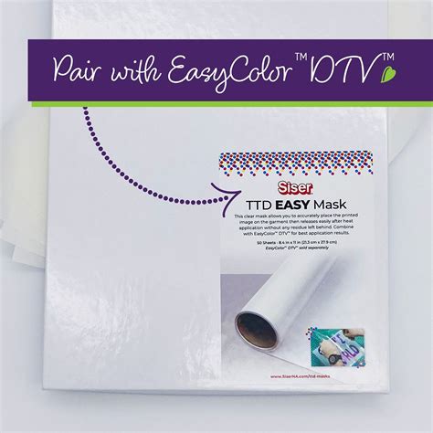 Siser® Ttd Easy Mask Sheet Packs