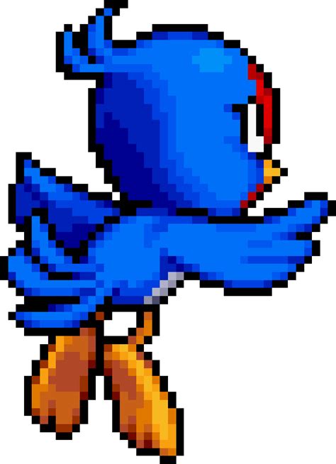 Sonic Advance Flicky Portrait By Foxeygamer87sonic On Deviantart