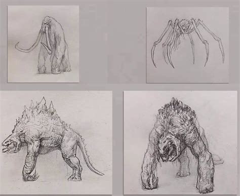 Как нарисовать монстра зеро 90 фото