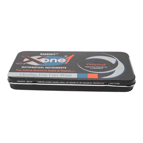 X One Mathematical Drawing Instruments Geometry Box Np
