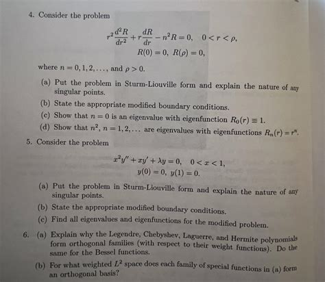 pde ode need advice on how to find the eigenvalues eigenfunctions of a