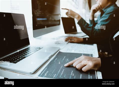 Professional Development Programmer Cooperating Meeting Programming Website Working A Software