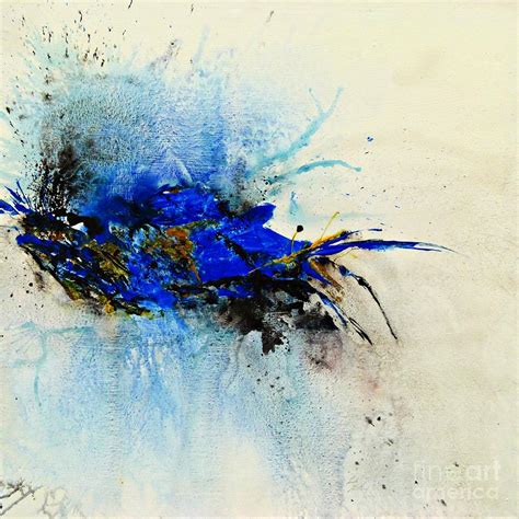 Blue Abstract Art Canvas