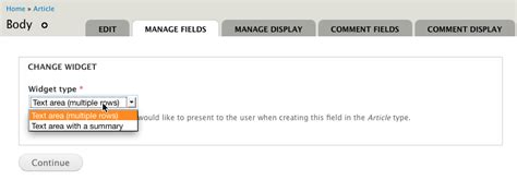 Body Field Show Summary In Full View Option 881018