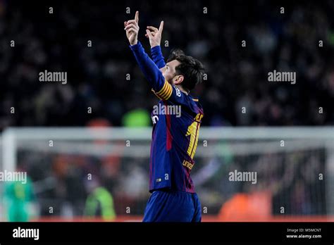 Barcelona Spain 24th February 2018 Camp Nou Barcelona Spain La