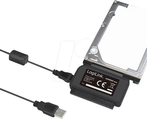 Logilink Au0006c Adapter Usb 2 0 Ide Sata With Backup Function At Reichelt Elektronik