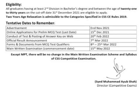 CSS EXAM Complete Details Screening Test Registration Advertisement Syllabus
