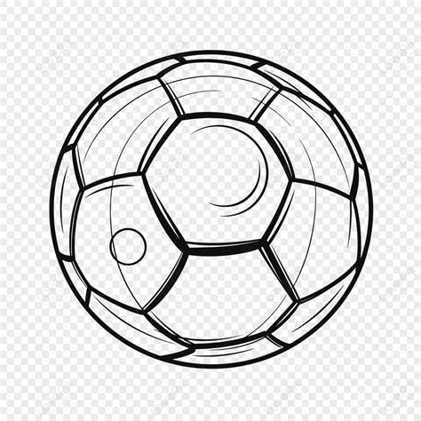 축구공 색칠공부 축구공 색칠공부 벡터개요라인 아트두꺼운 선 Png 일러스트 무료 다운로드 Lovepik