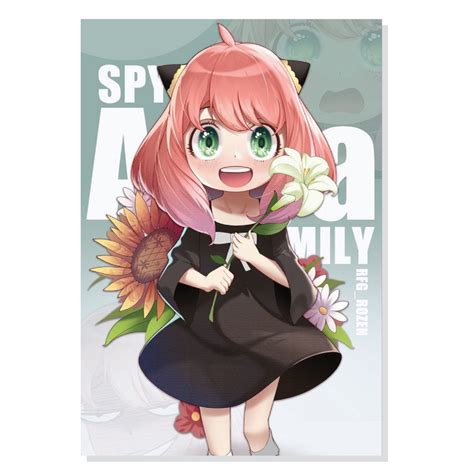 قیمت و خرید پوستر طرح انیمه خانواده جاسوس آنیا فورجر مدل M0291