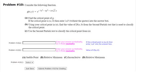 Solved Problem Consider The Following Function Chegg