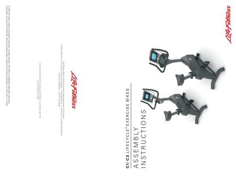 C1 And C3 Assembly Instructions Life Fitness