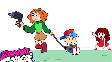 Fnf Genderbend Pico Steal Bf Friday Night Funkin Sarahlyn Arts Youtube