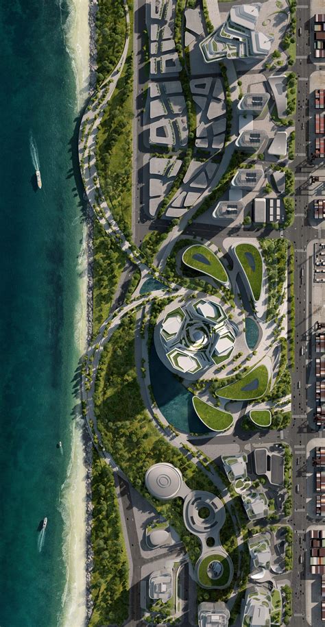 Büro Ole Scheeren Unveils Twisting Tencent Helix Offices For Shenzhen Urban Design Concept