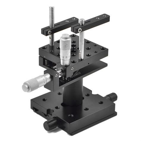 Manual Two Axis Tilt Rotary Stage Xy Axis Pitch Deflection Platform Pt