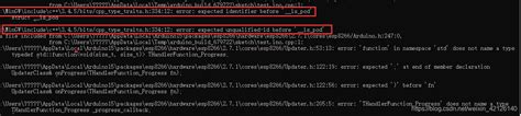 Esp8266在arduino开发环境下的一种编译错误arduino 8266 编译时出错 Csdn博客