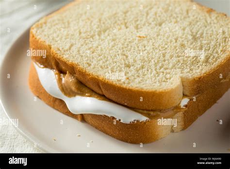Marshmallow Peanut Butter Fluff Sandwich At Aileen Markham Blog