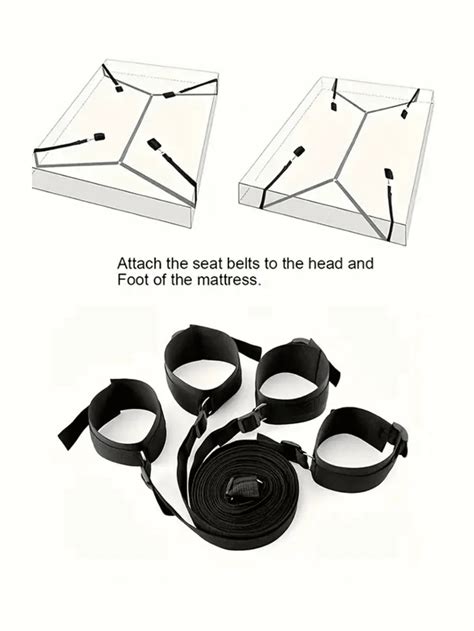 Sm Product Bdsm Restraints Underbed Handcuffs Restraint Set Valentine