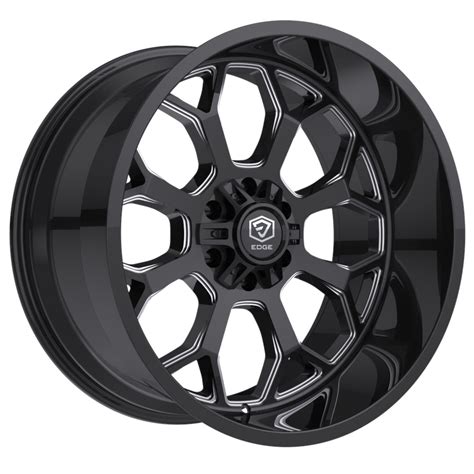 Edge Off Road 301 20x10 19 Black Milled