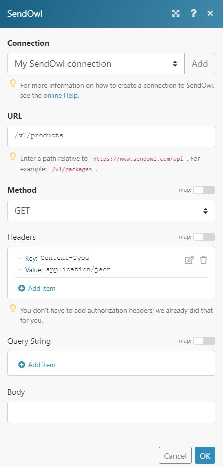 Sendowl Ibexa Connect Documentation