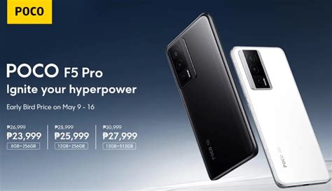 POCO F5 Pro With SD 8 Gen 1 And WQHD 120Hz AMOLED Display Launches For Only Php23 999