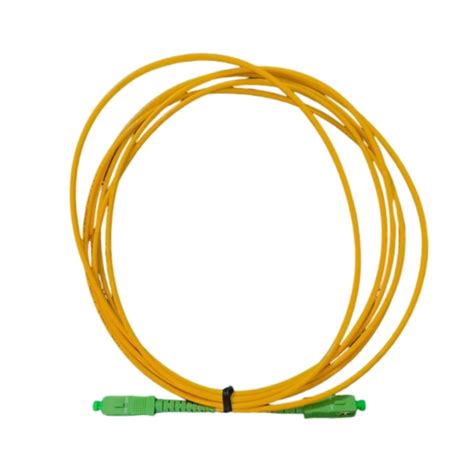 Sc To Sc Simplex G652d Single Mode Fiber Optic Patch Cord Fibeye