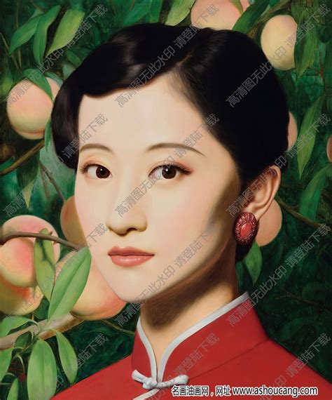 陈承卫油画 大民国系列 蜜桃 高清大图下载 名画油画网
