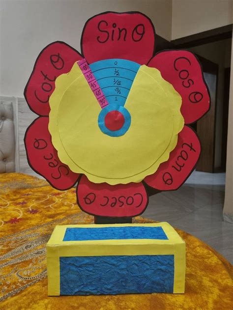 Trigonometry Specific Angles Working Project Math Projects Math Decorations Projects