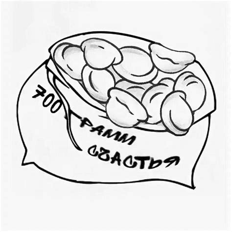 Как нарисовать пельмени на тарелке карандашом поэтапно