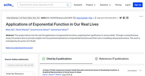 Applications Of Exponential Function In Our Real Lives