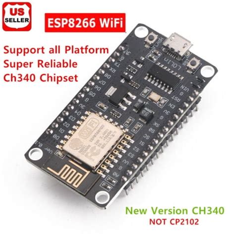NEW NodeMcu Lua ESP CH G ESP E Wireless WIFI Internet Development Board Walmart