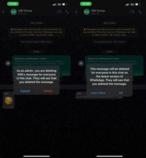 WhatsApp Now Lets Group Admins Delete Anyone S Messages In The Latest