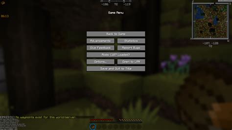 Fabric 1161 Config Button Clips Out Of Screen On All Menus Including Title Screen · Issue