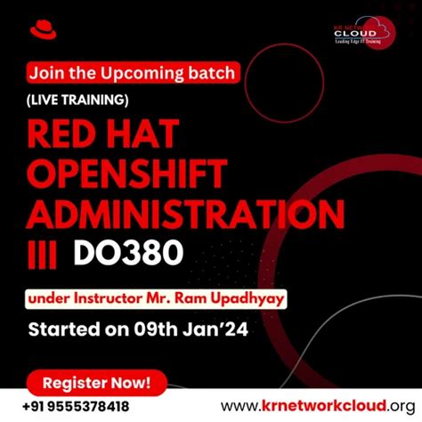 red hat openshift administration iii do380 at rs 15000 course in new