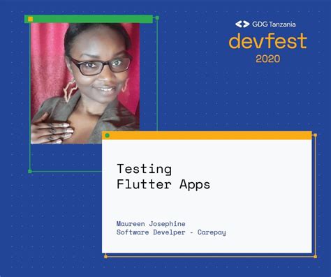 Maureen Josephine On Linkedin Gdgtanzania Womenintech Flutter Devfest2020